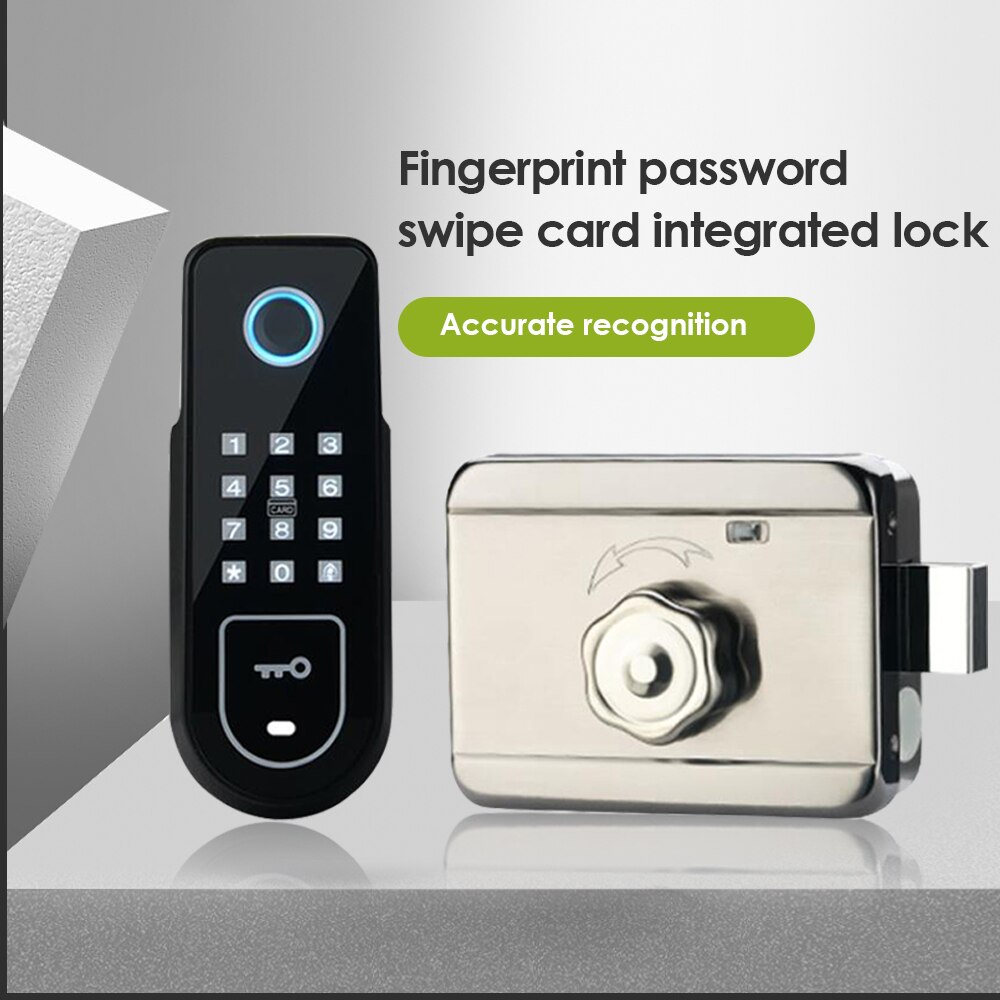 Digital Keypad Door Lock Fingerprint Lock Remote C... – Grandado