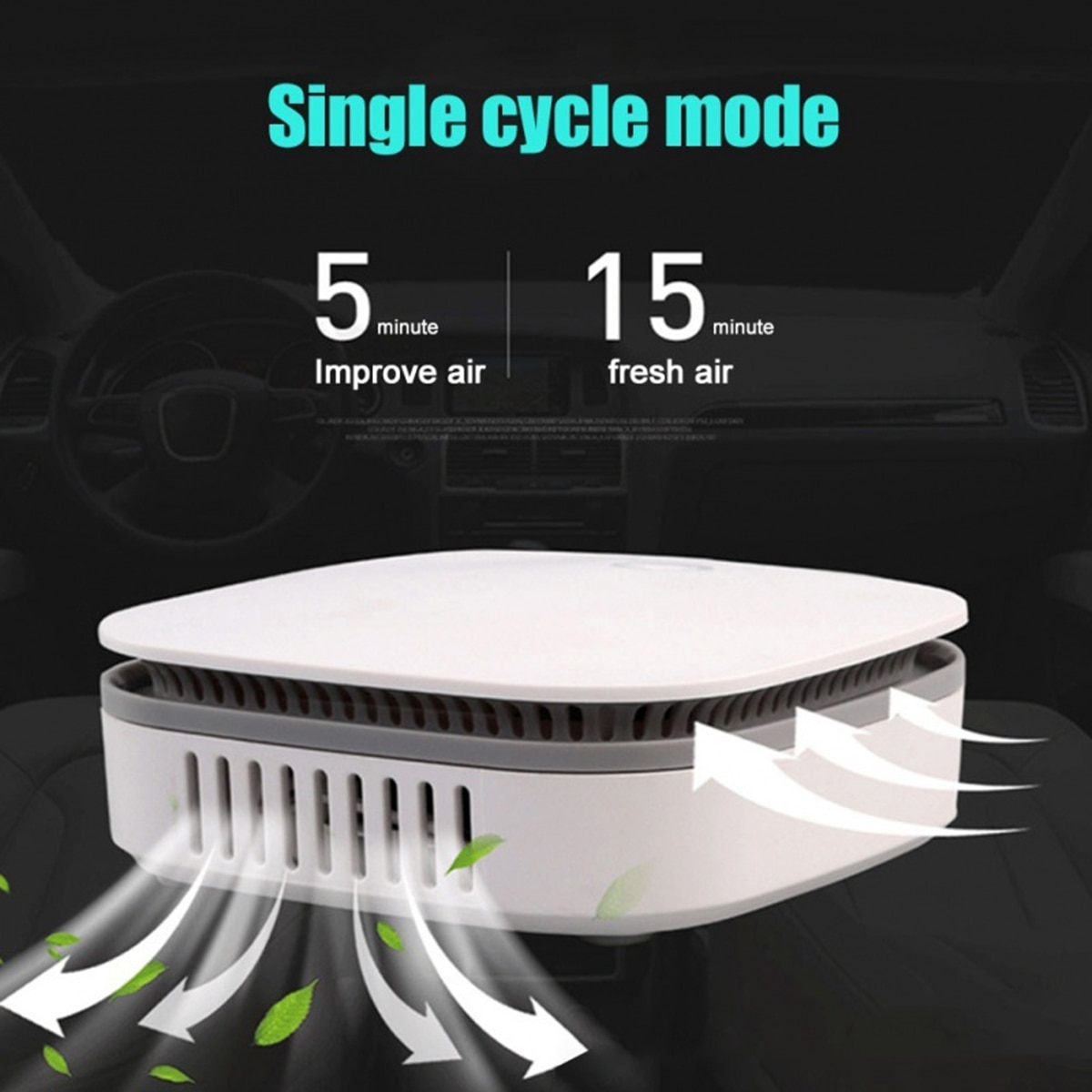 Mini Air Purifier Smart Portable Fridge Freshen Ai... – Vicedeal