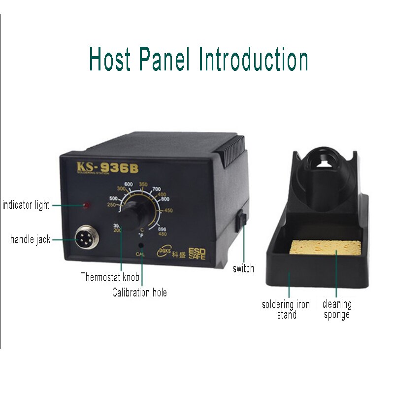 936B Constante Temperatuur Soldeerstation Industri... – Vicedeal