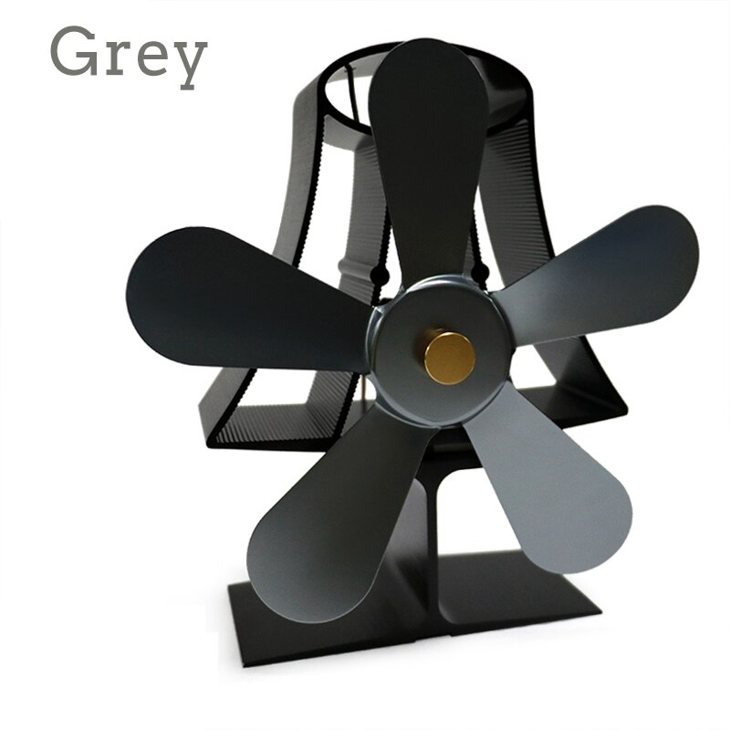 5 Blade 1100RPM Fireplace Fan Vertical Wall Mounte... – Vicedeal