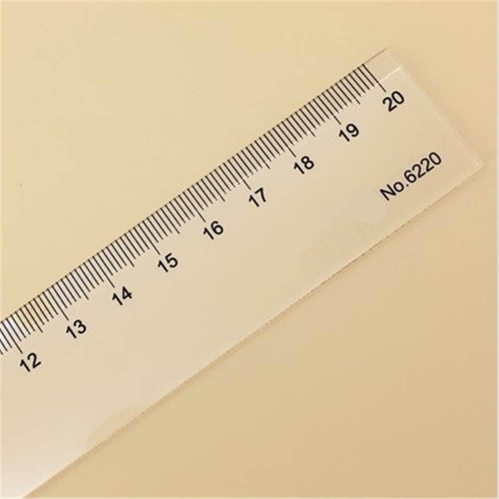 1pcs Plastic Length Measuring Tool Straight Ruler ... – Grandado