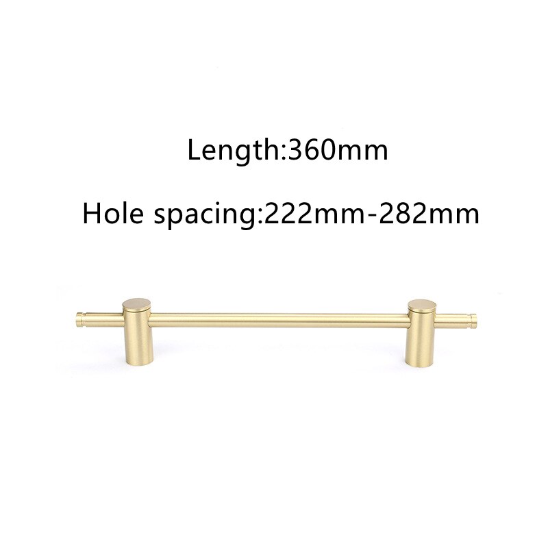 Adjust The Pitch Luxury Solid Brass Long Handle Mo... – Vicedeal