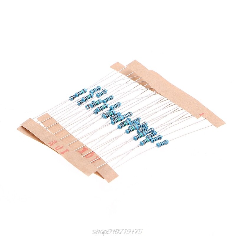 560 Pcs 56 Value 1/4W 5% Metal Film Resistor Assor... – Grandado