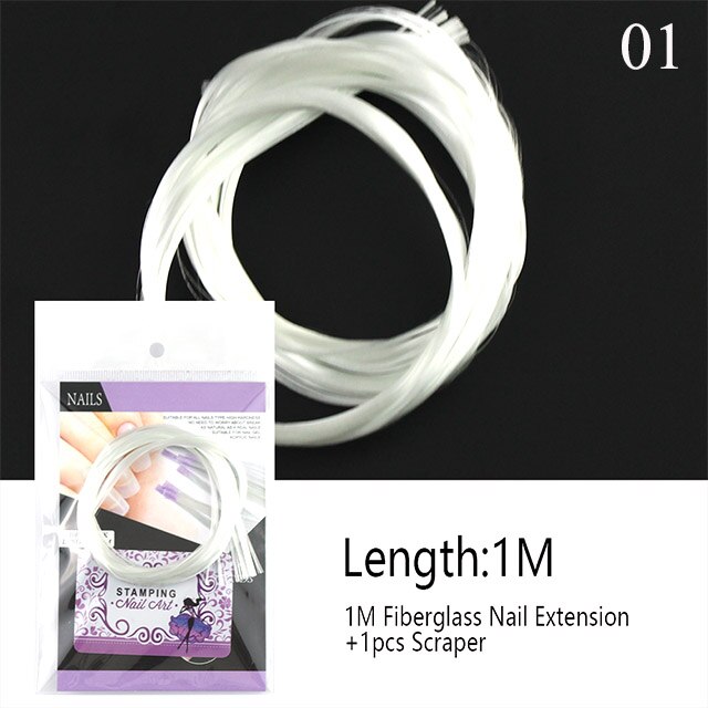 ERUIKA 1 Pack Fiberglass Nail Extension Form for N... – Vicedeal