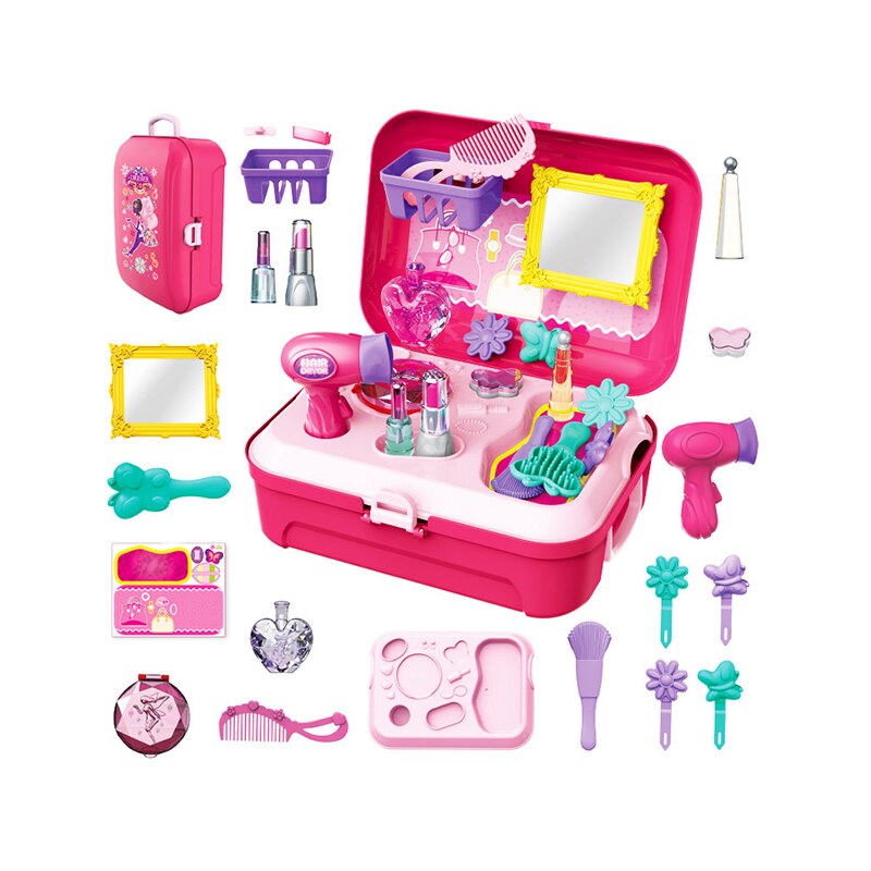 Simulation Cooking Utensils Pretend Play Suitcase ... – Vicedeal