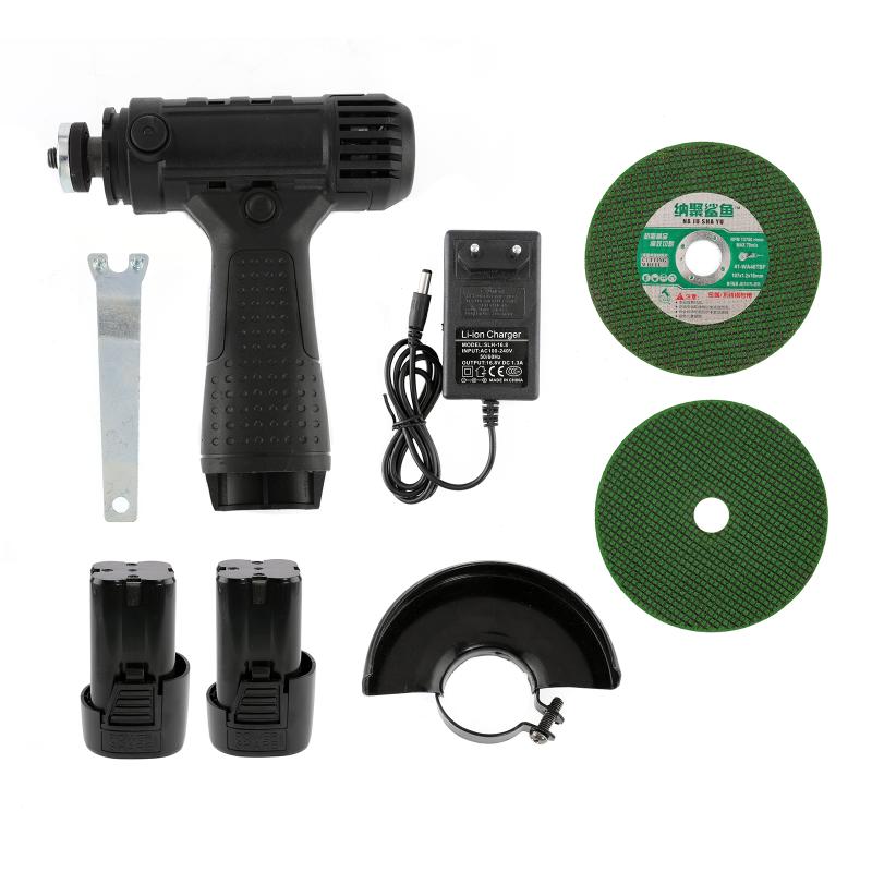 16.8V Cordless Electric Angle Grinder 1500 rpm Bru... – Vicedeal