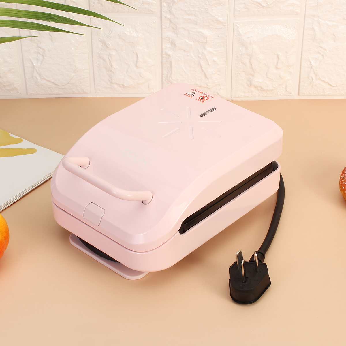 Electric Automatic Waffle Maker Sandwich Hamburger... – Vicedeal