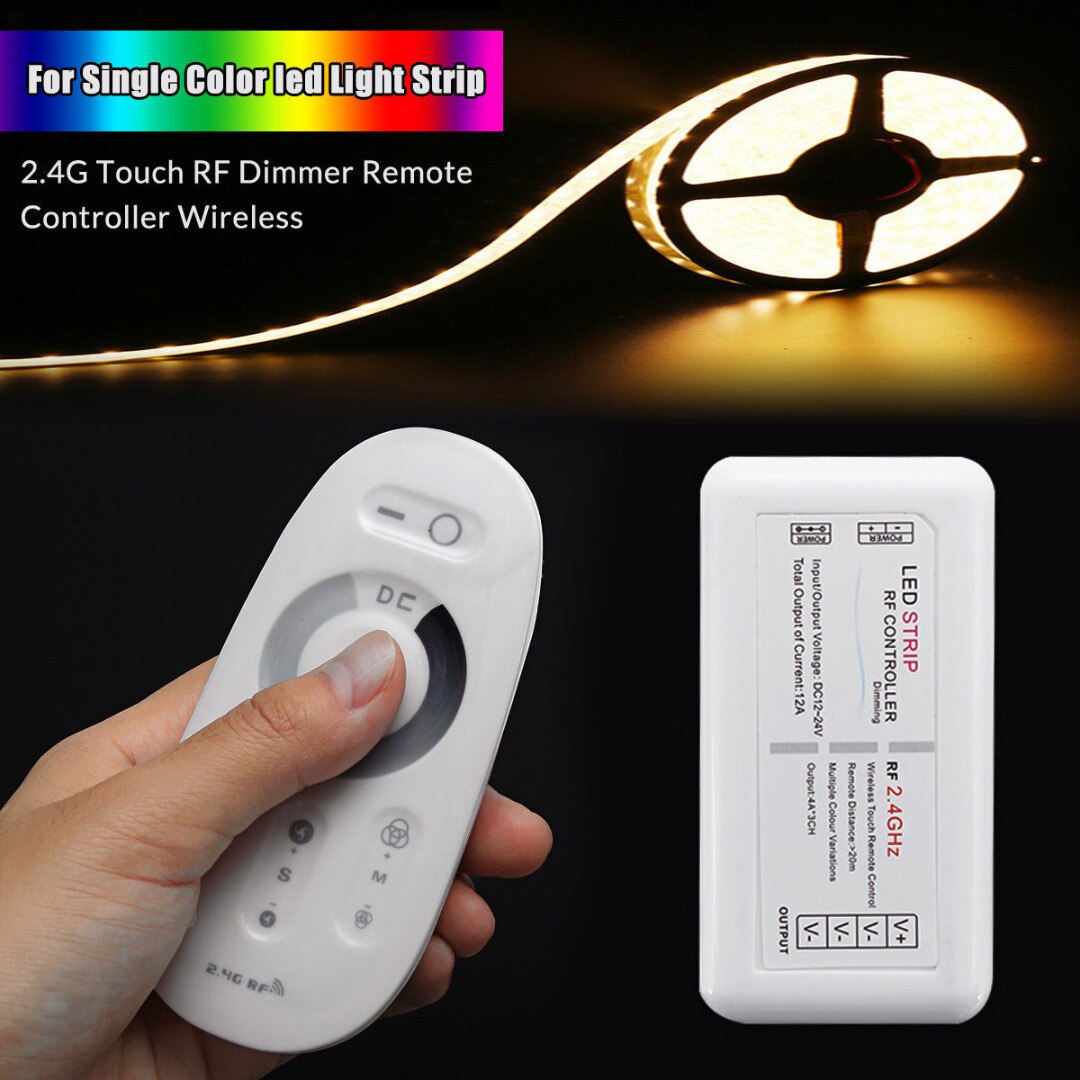 1 set 2.4G Wireless Touch RF Dimmer Remote Control... – Vicedeal