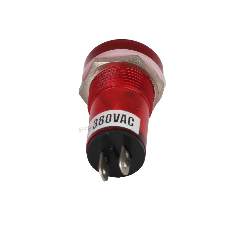 Luz indicadora de cabeza redonda, 10 Uds., 15mm, r... – Grandado