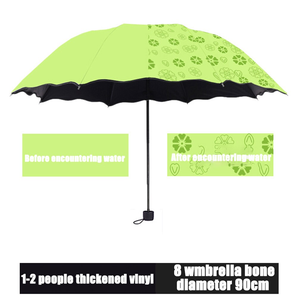 Ladies Portable Umbrellas Windproof 3-Folding Blos... – Vicedeal