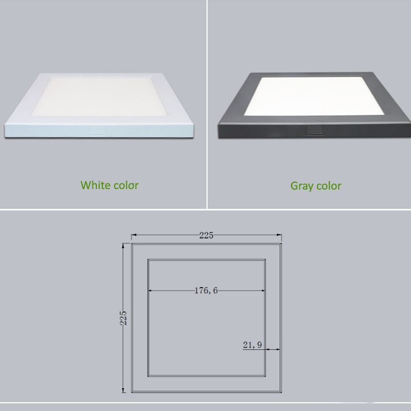White/Grey Frame 110V 120V 220V 230V Simply No Fli... – Grandado
