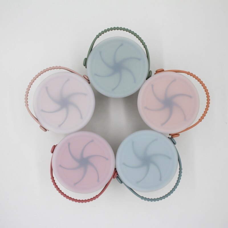 Kids Silicone Food Storage Box Baby Snack Cup Port... – Grandado