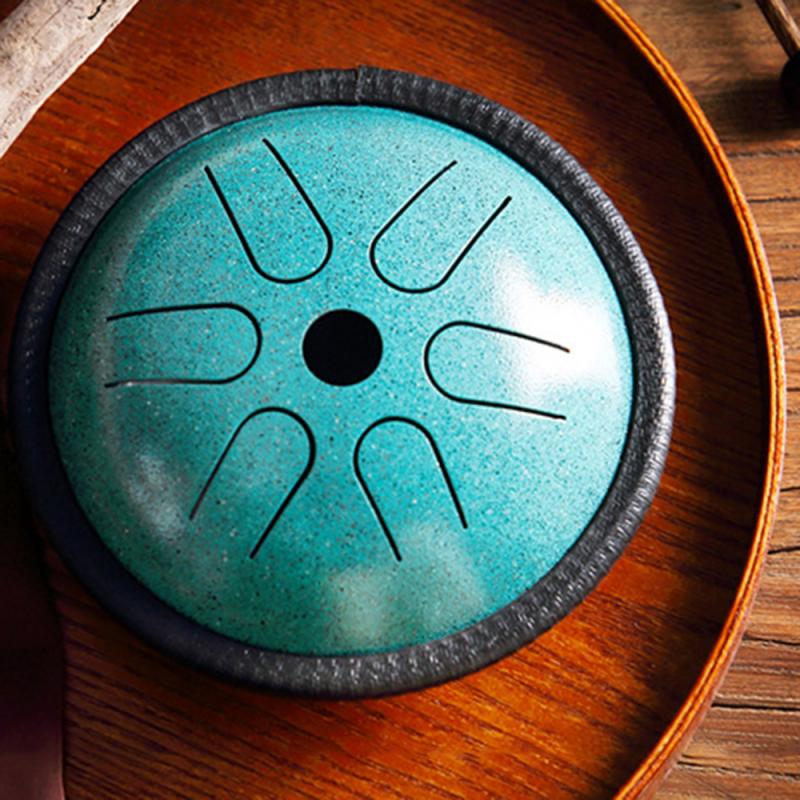 5.5 Inch Pocket Drum Ethereal Drum Staal Tong Hand... – Grandado