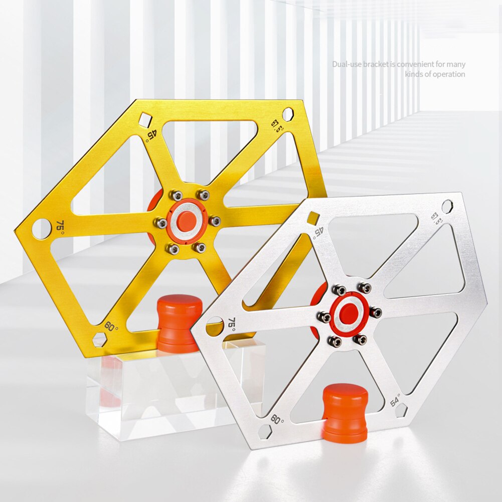 Multifunctional Magnetic Aluminum Alloy Hexagon Ru... – Grandado