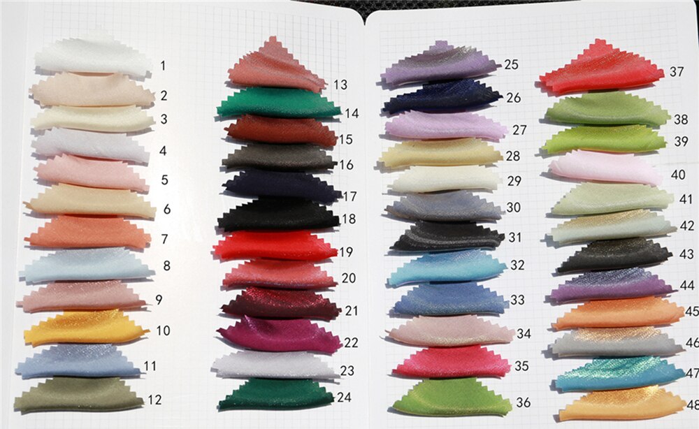 Gold blue crystal silk silky skirt fabric pearlesc... – Grandado