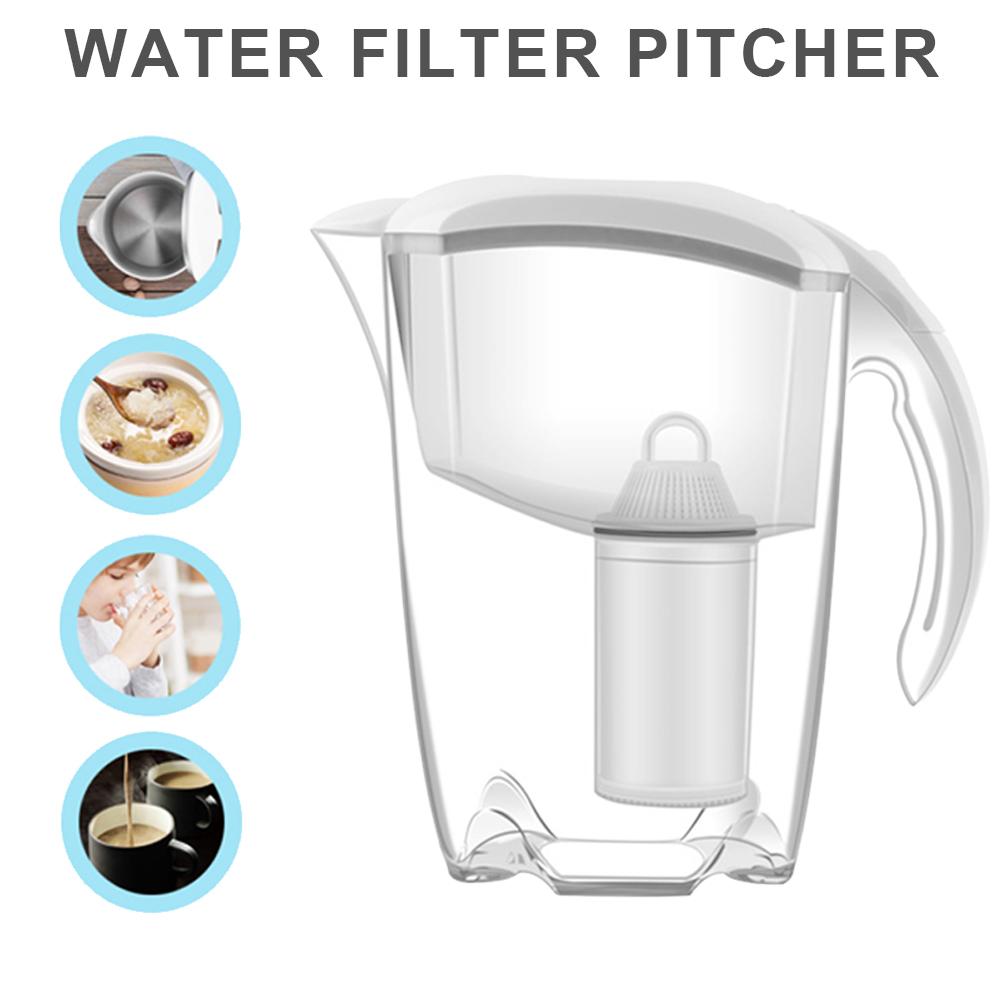 2.5L Large Water Filter Pitcher Activated Carbon F... – Grandado