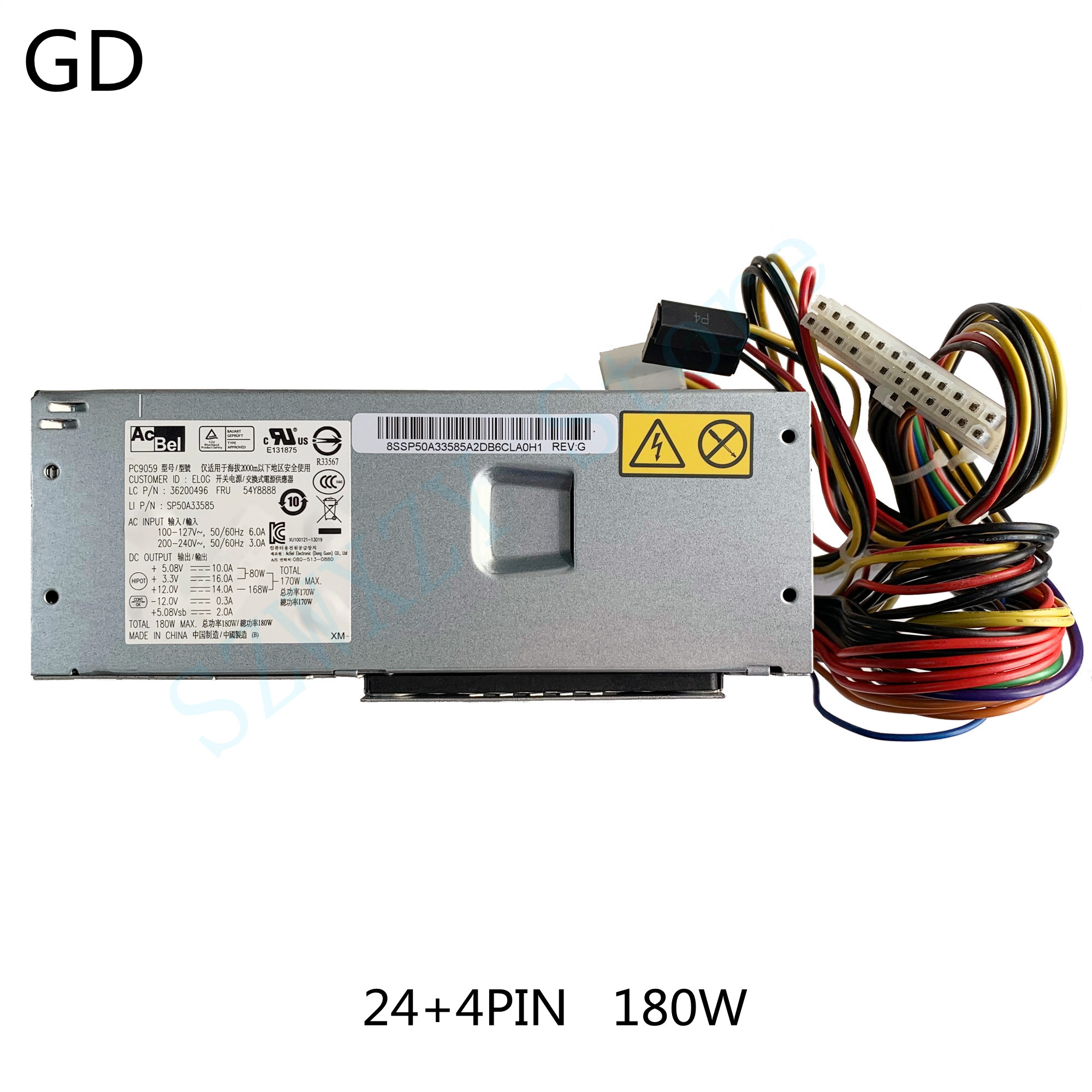 Gd Originele Voor Thinkcentre Edge 72 Desktop 180W... – Vicedeal
