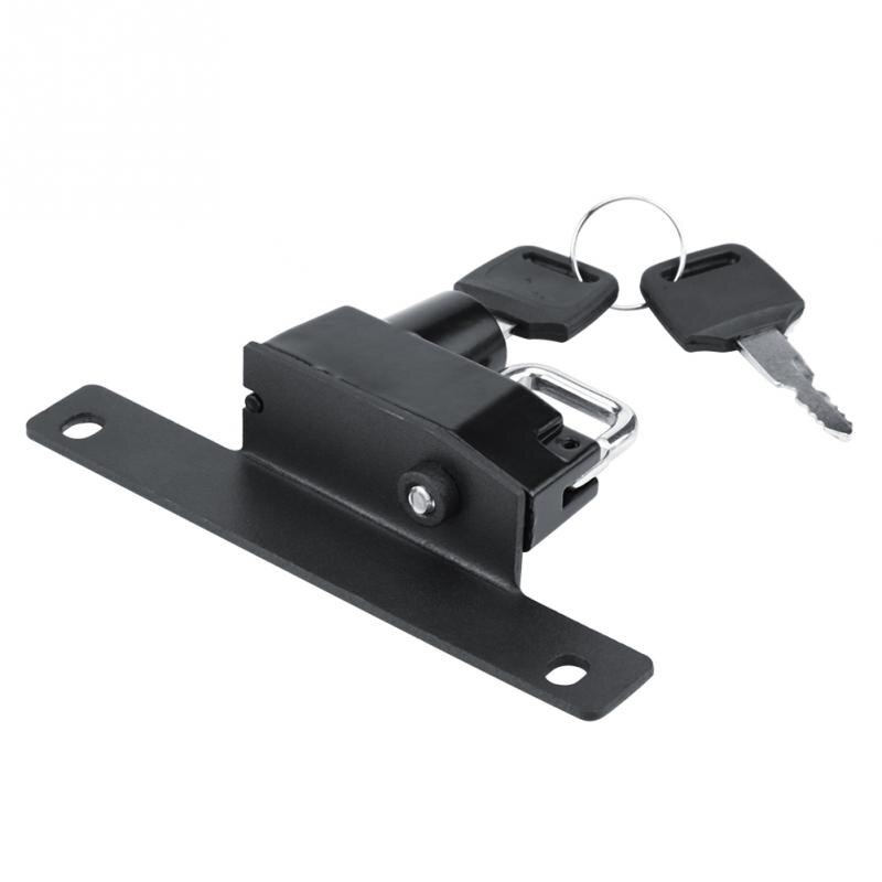 Motorcycle Left Side Alloy Helmet Lock Mount Hook ... – Vicedeal