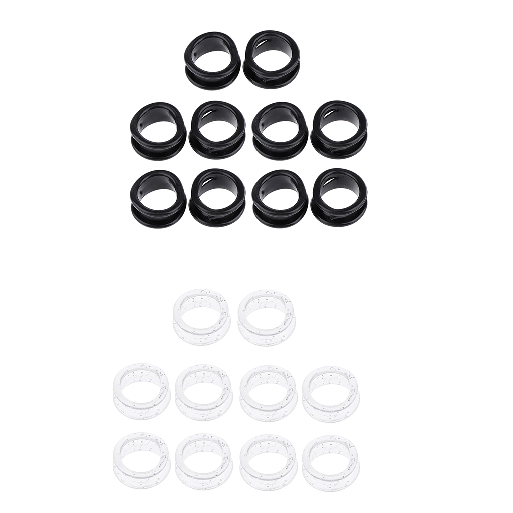 10 Pieces Soft Rubber Scissors Shears Finger Rings... – Vicedeal