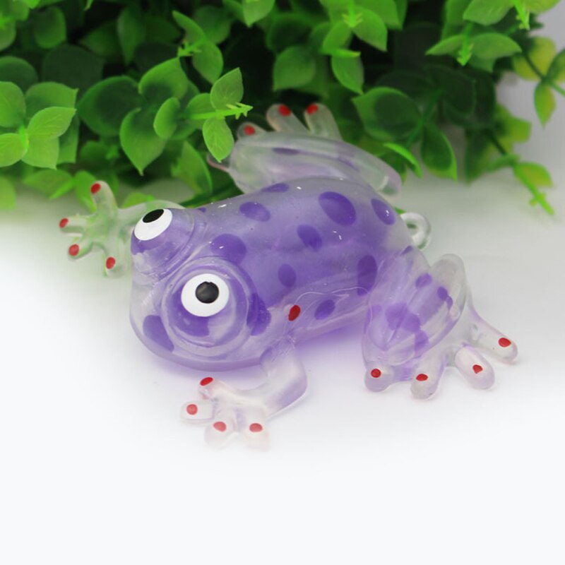Novelty Squishy Juguetes Soft Artificial Frog Toys... – Grandado