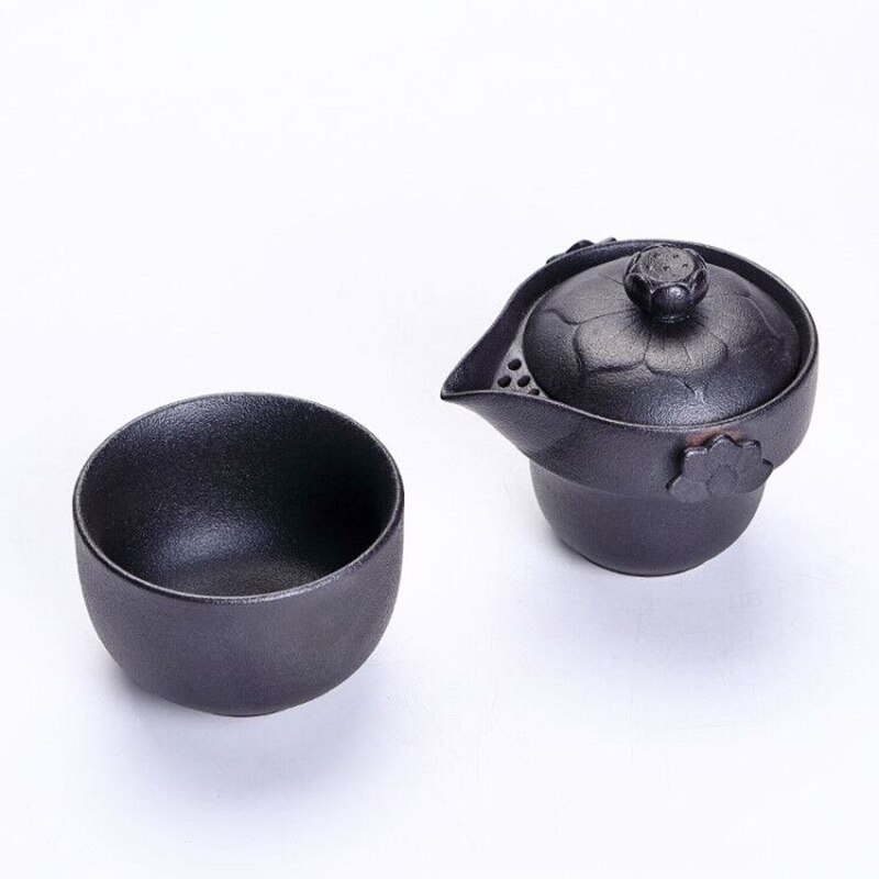 Japanese Tea Set Gaiwan Ceremony Set Portable Trav... – Grandado