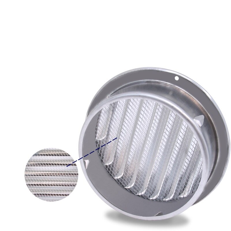 Round Stainless Steel Wall Cover Air Vents Bull No... – Vicedeal