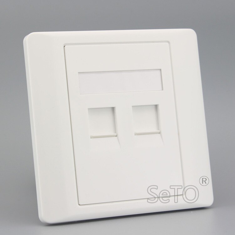 SeTo 86 Type Double Gigabit Shield Network Lan RJ4... – Vicedeal