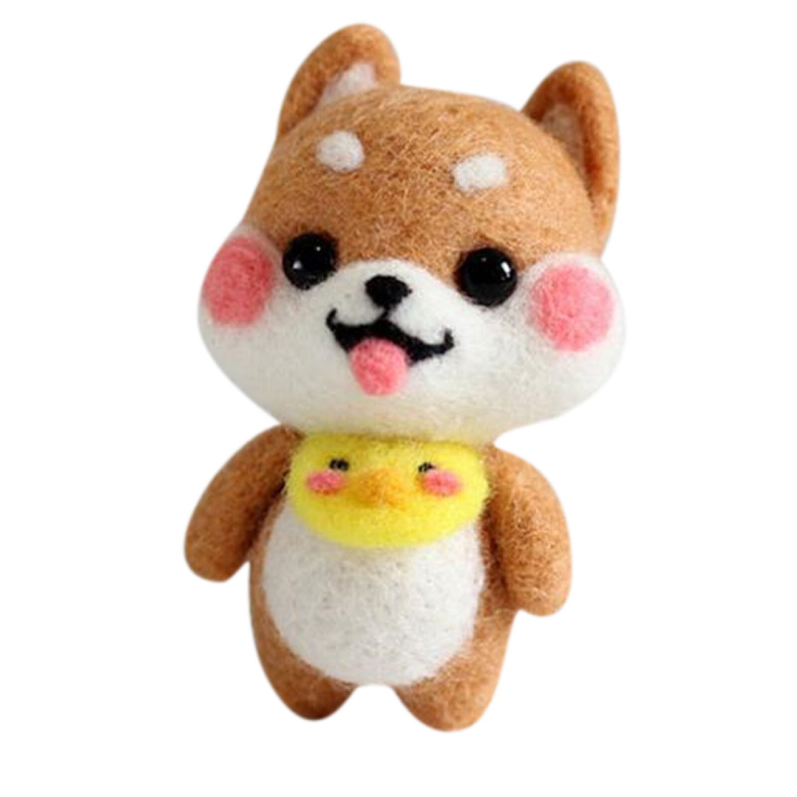 Cute Litter Dog Pattern Handmade Diy Poke Wool Felts Material ...