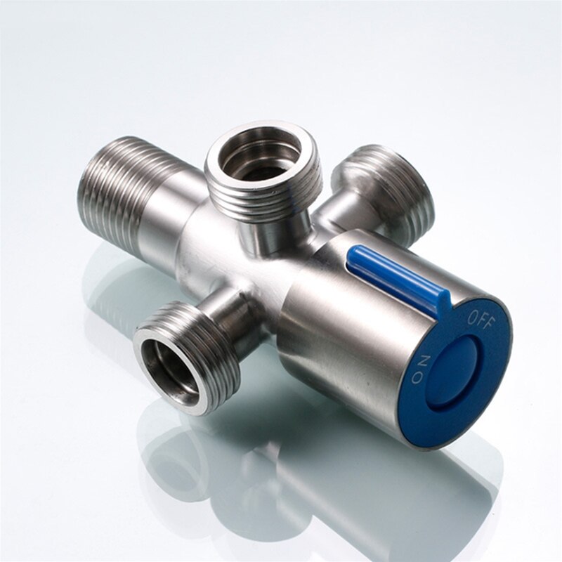 G1/2' Four-way Triangle Valve One Into Three Out W... – Grandado