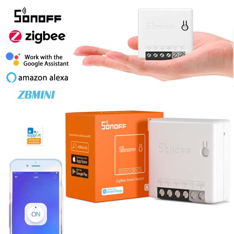 Sonoff Zbmini 2-Way Diy Schakelaar Ewelink App Con... – Vicedeal