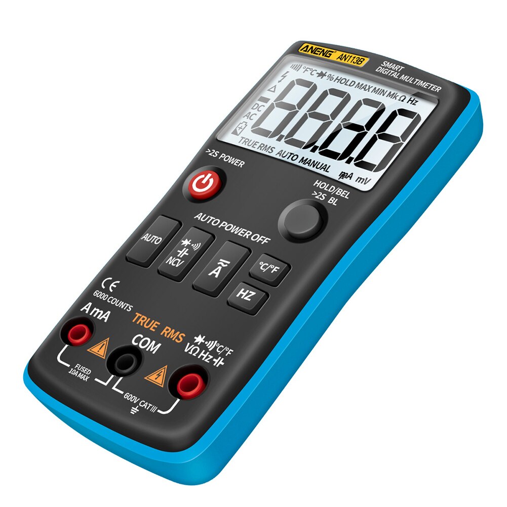 Electrician LCD Display Full Automatic Auto Range ... – Grandado