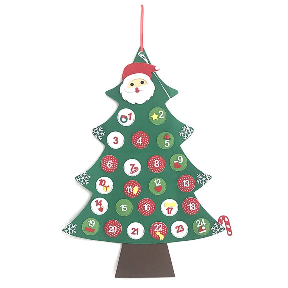 Newest DIY Felt Christmas Tree Advent Calendar Wit... – Grandado