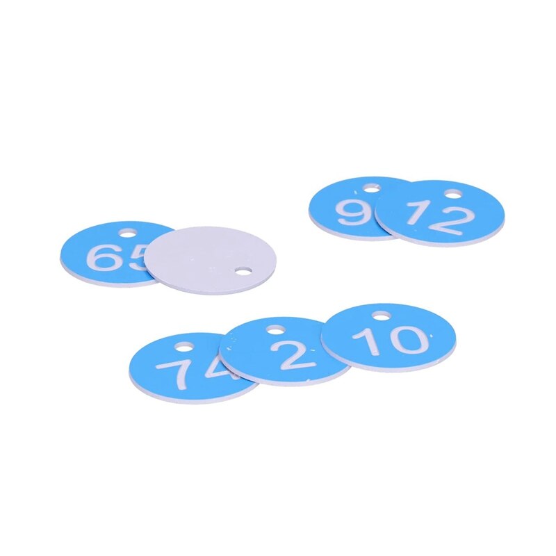 100Pcs Number Signs Beehive Tag Number Pendant Pla... – Grandado