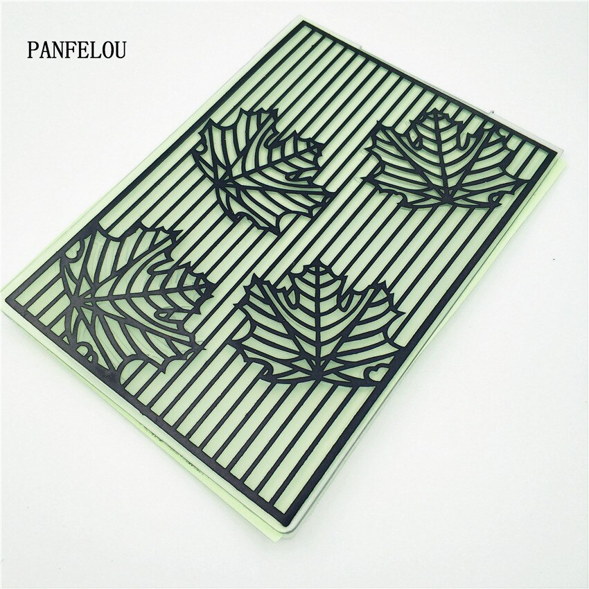 plastic Maple leaf craft card making paper card al... – Grandado
