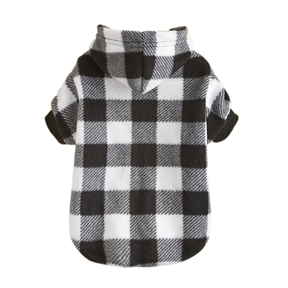 Classic Plaid Cat Hoodie Winter Cat Clothes Cat Sw... – Vicedeal