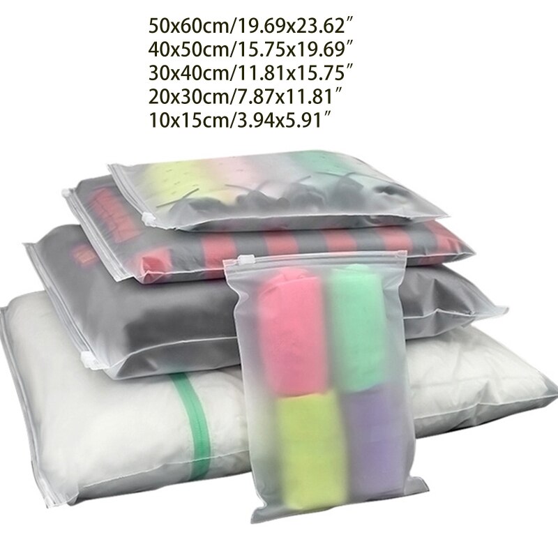 Zip Lock Plastic Zak Transparante Verpakking Frost... – Vicedeal