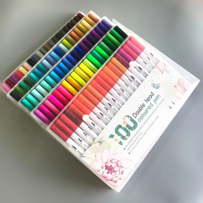 1/Doos 12/24/48/60/80/100 Kleur Tweekoppige Haak P... – Vicedeal