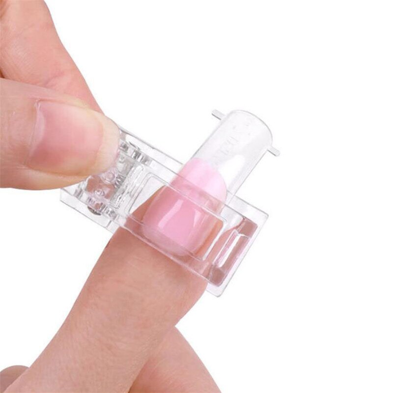 10Pcs Acryl Nail Clip Transparante Gel Quick Build... – Grandado