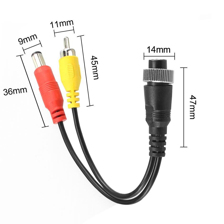 4Pin Aviation Head Male/Female to RCA Male/Female ... – Grandado