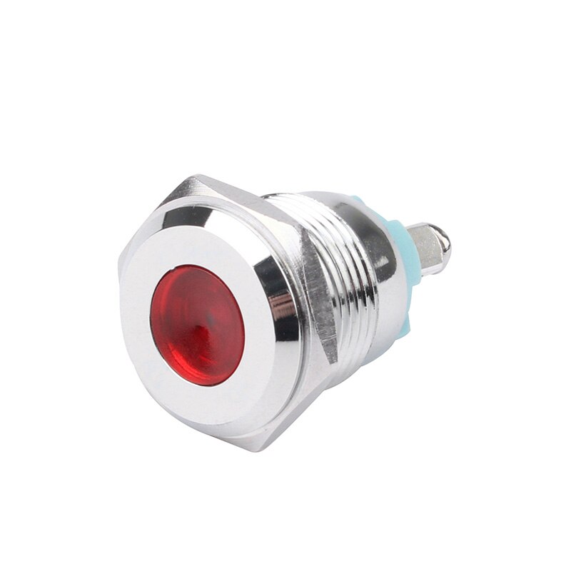 10pcs 16mm Metal Indicator Signal Lamp 6V 12V 24V ... – Vicedeal