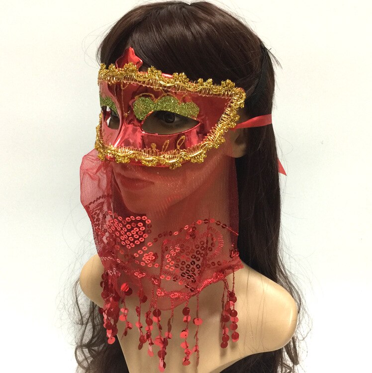 Sexy Lace Veil Venetian Mask Venice Wedding Carniv... – Vicedeal