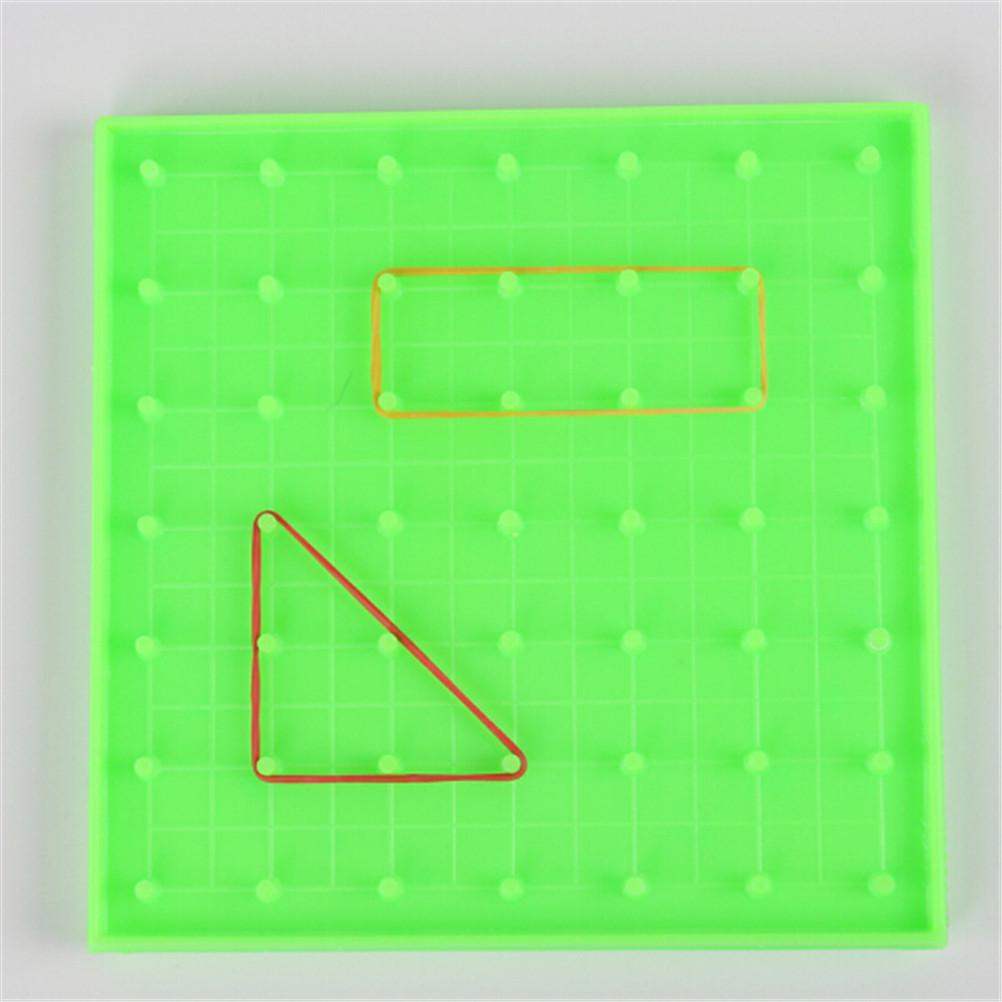 Plastic nail board plate toy preschool mathematics... – Vicedeal