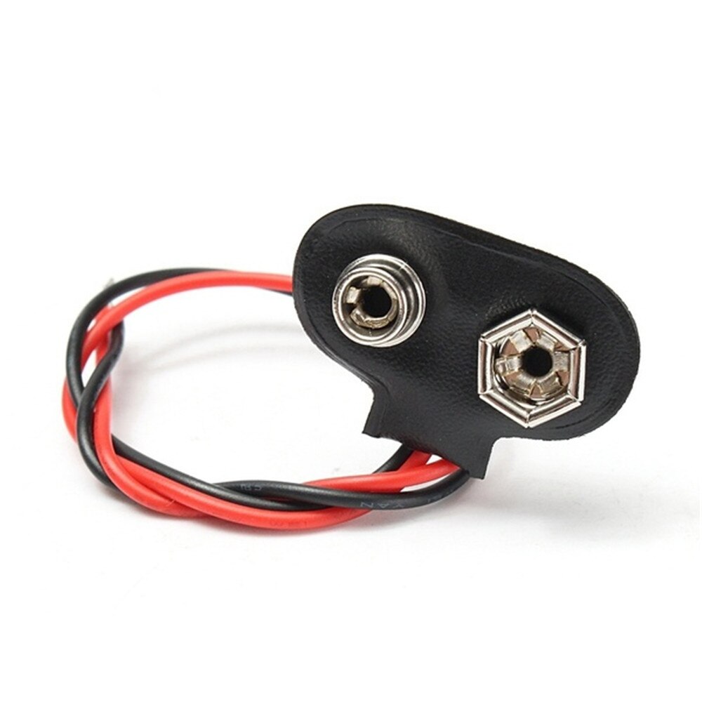 6 Pcs Snap Snap On 9V (9 Volt) Battery Clip Connec... – Vicedeal