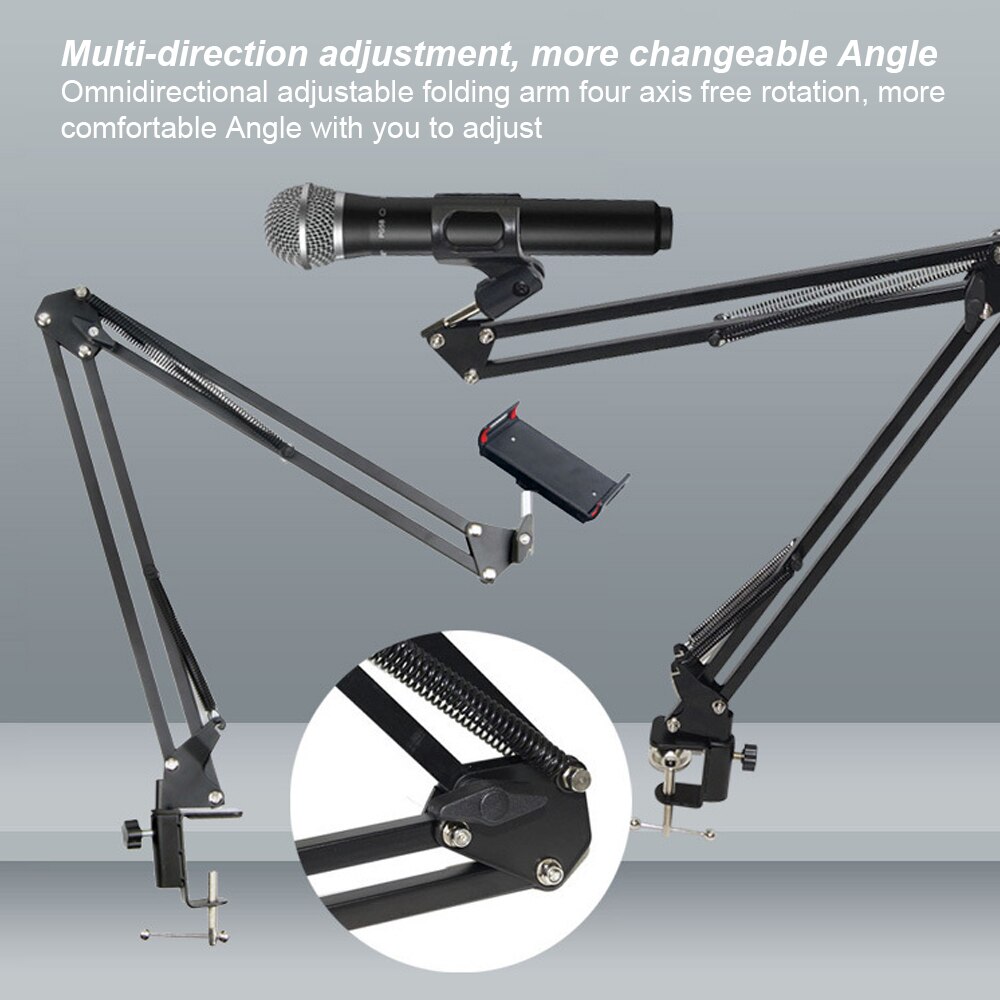 Willkey NB35 Adjustable Desktop Microphone Suspens... – Grandado