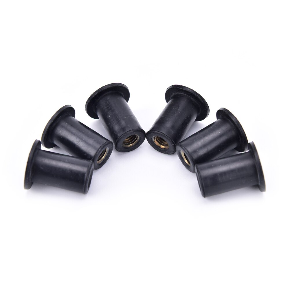 6 pcs Rubber Well Nuts M5 Rubber Well Nuts Blind F... – Vicedeal