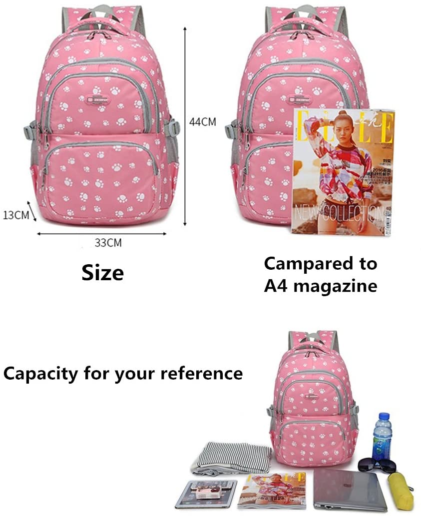 arrived 3 pcs/set school backpack for teen girls c... – Vicedeal