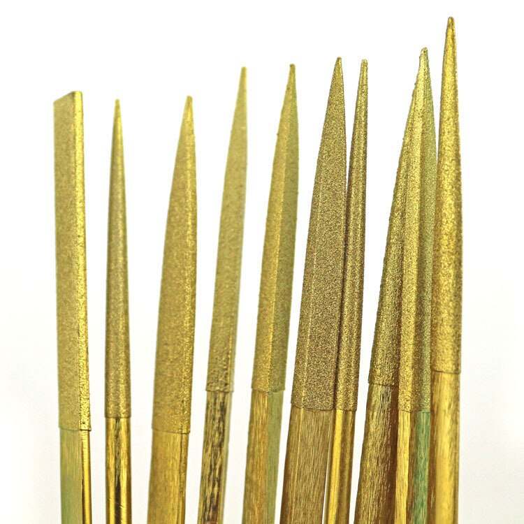 10Pcs Mini Bestanden Titanium Diamant Coating Naal... – Grandado