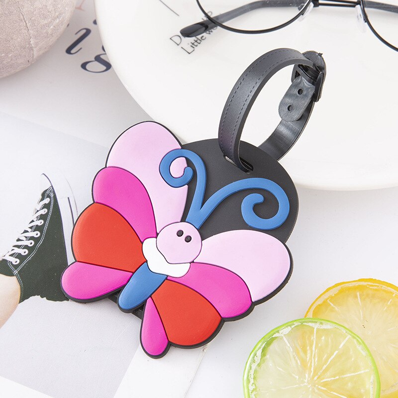 Travel luggage Tag Plastic PVC Soft Rubber Baggage... – Grandado