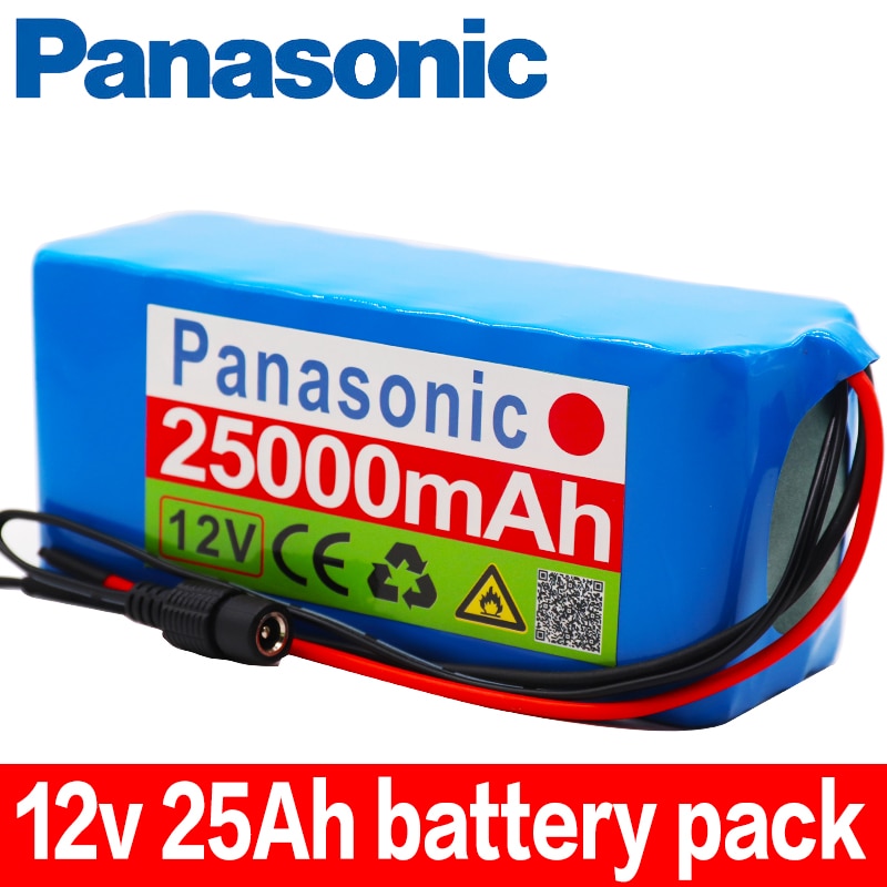 100% 18650 12v Battery pack Large capacity 12v 25a... – Grandado