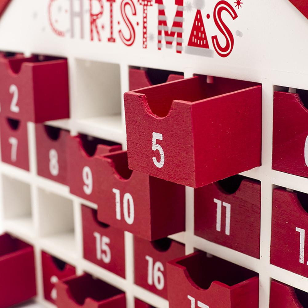 Wooden Christmas Advent Calendar With 25 Drawers H... – Grandado